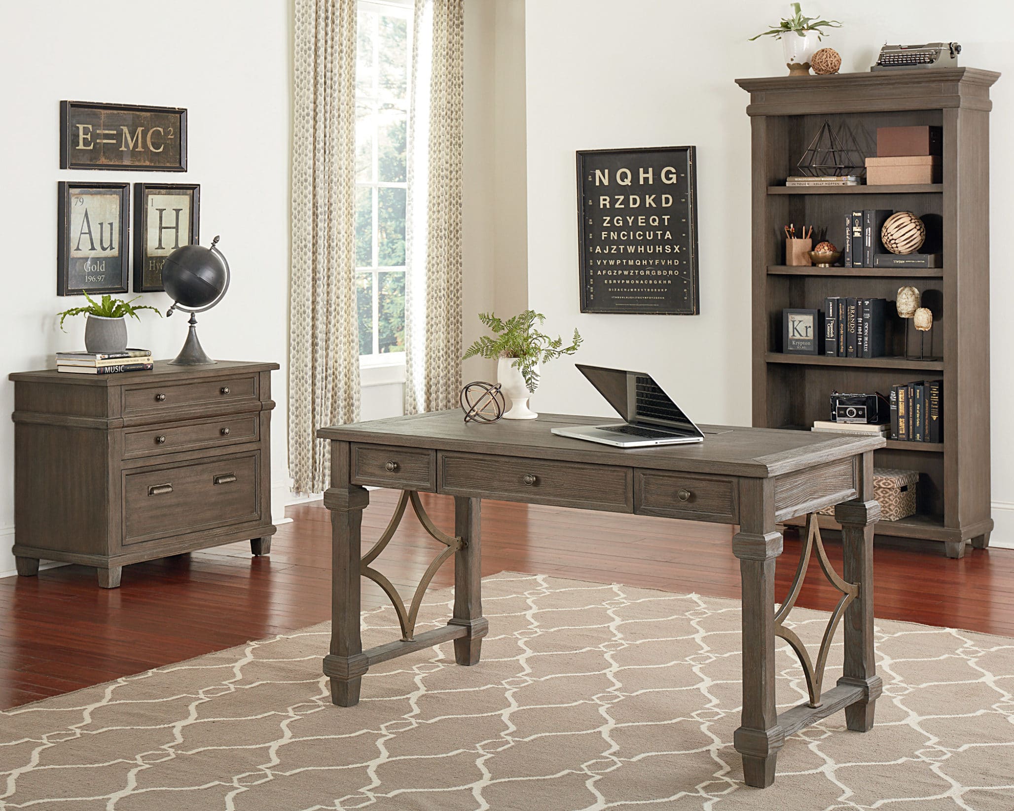 54″ W Writing Desk – Martin Furniture