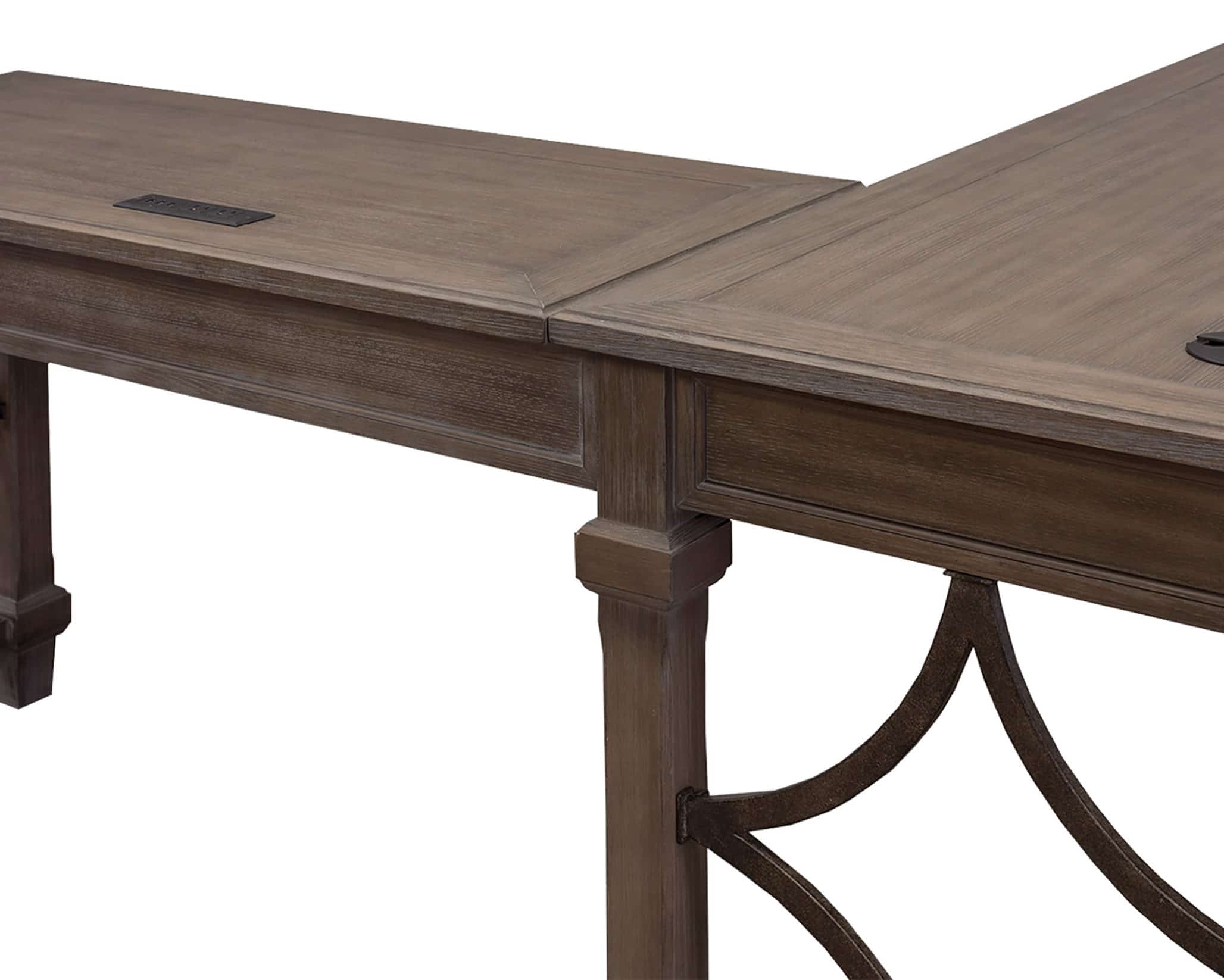 Open L-Shaped Desk – Martin Furniture