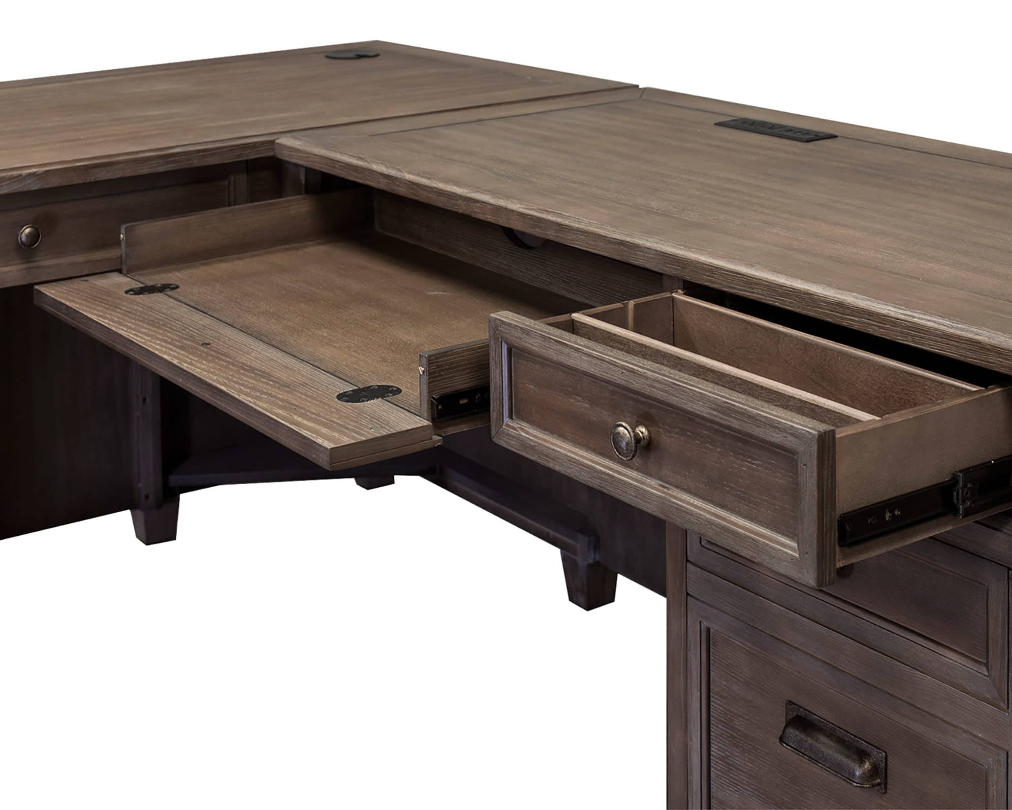 L-Shaped Desk – Martin Furniture