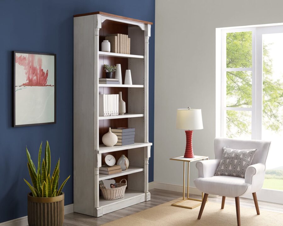 94″ H Tall Open Bookcase – Martin Furniture