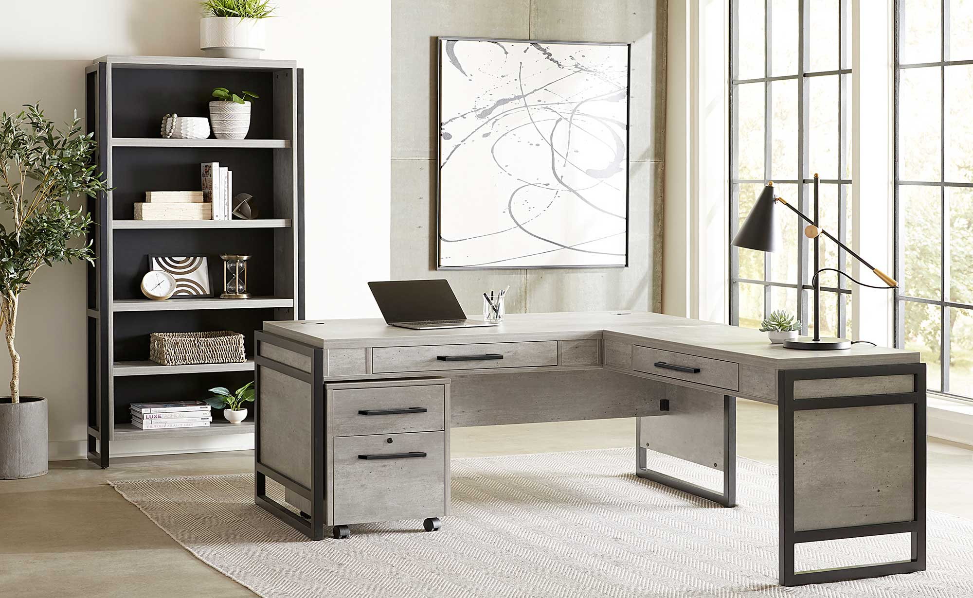 Open L-Desk – Martin Furniture