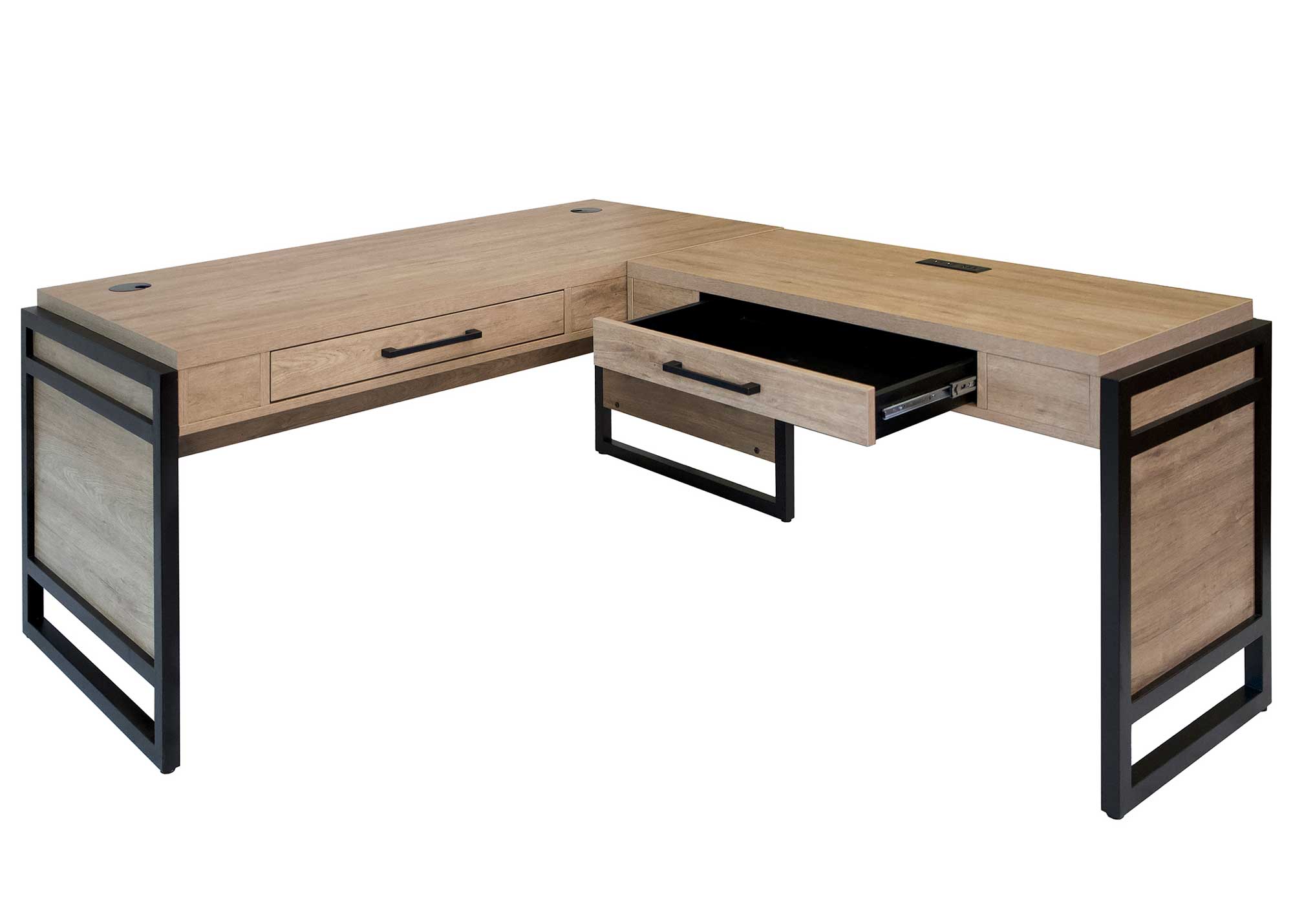 Open L-Desk – Martin Furniture