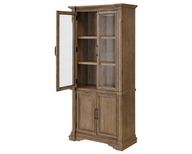 76″ H Glass Door Display Bookcase – Martin Furniture
