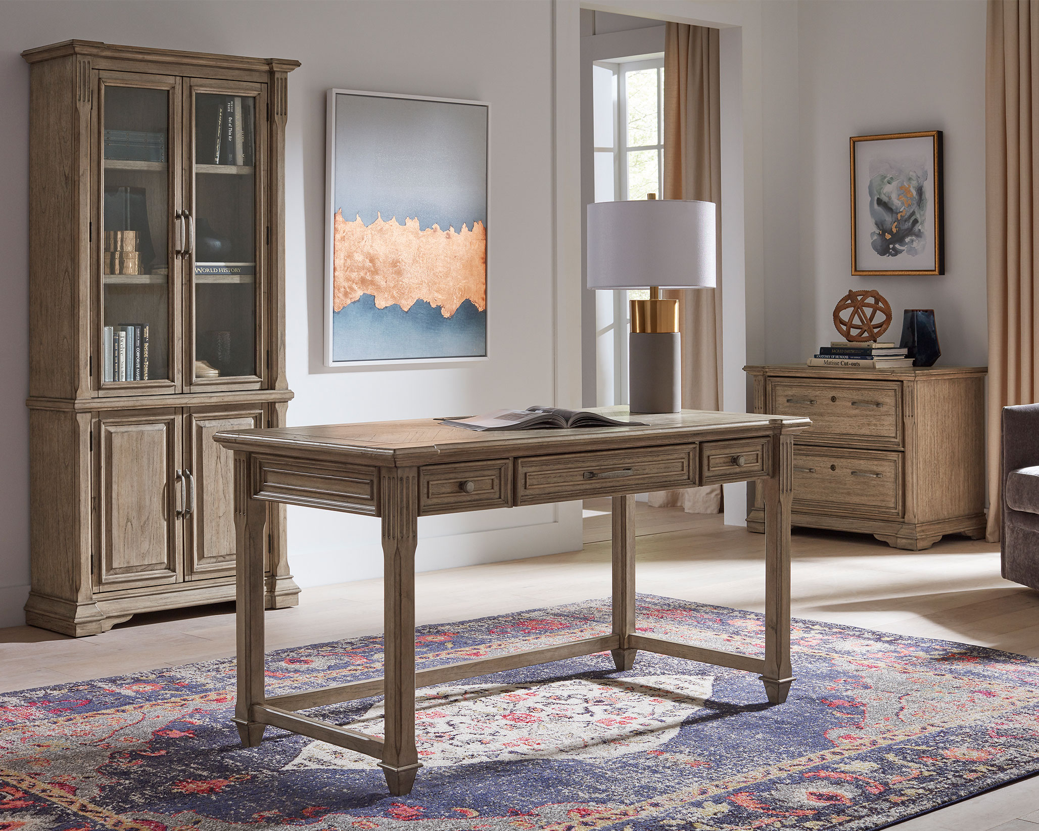 56″ W Writing Desk – Martin Furniture