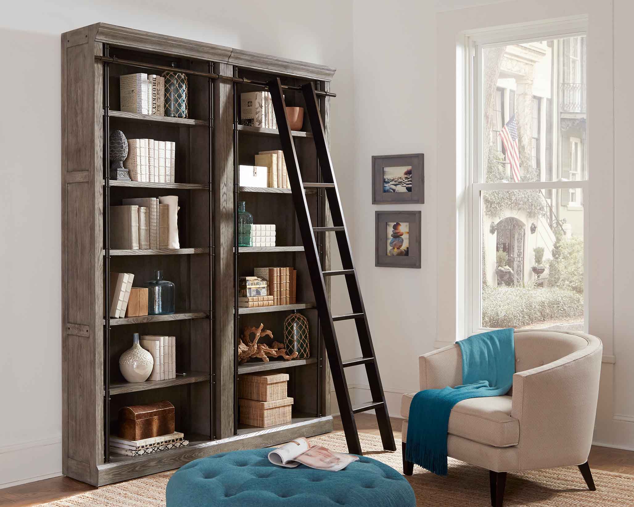 94” H Two Tall Bookcase – Martin Furniture