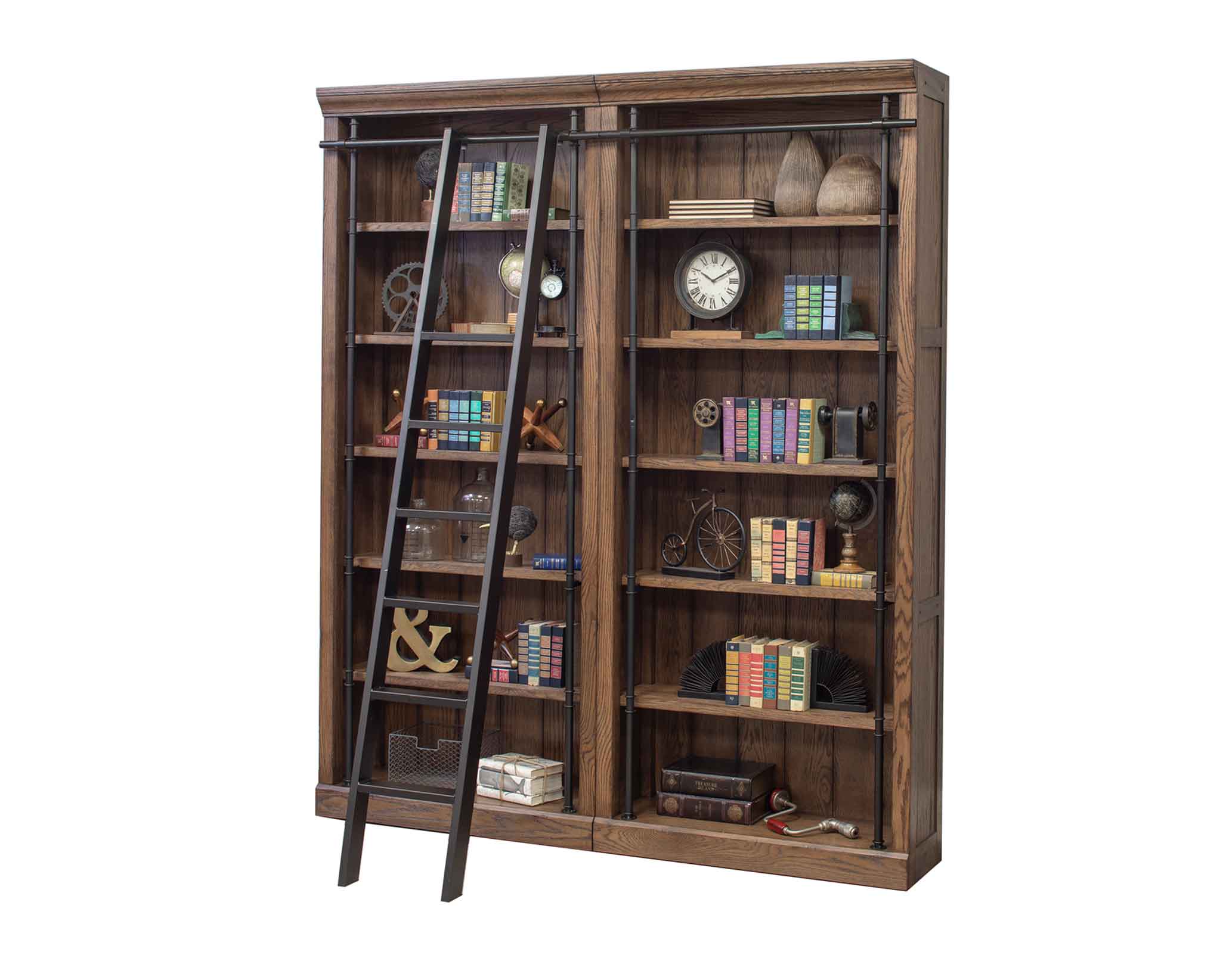 94” H Two Tall Bookcases – Martin Furniture