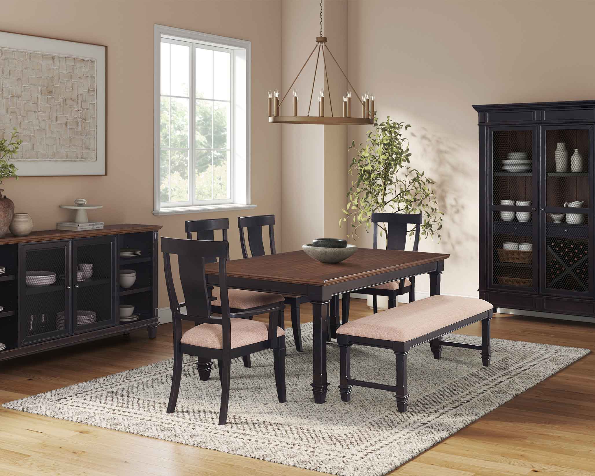 Rectangular Extension Dining Table – Martin Furniture