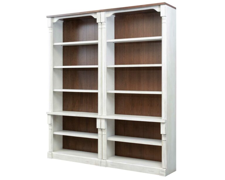 94″ H Two Tall Open Bookcase – Martin Furniture