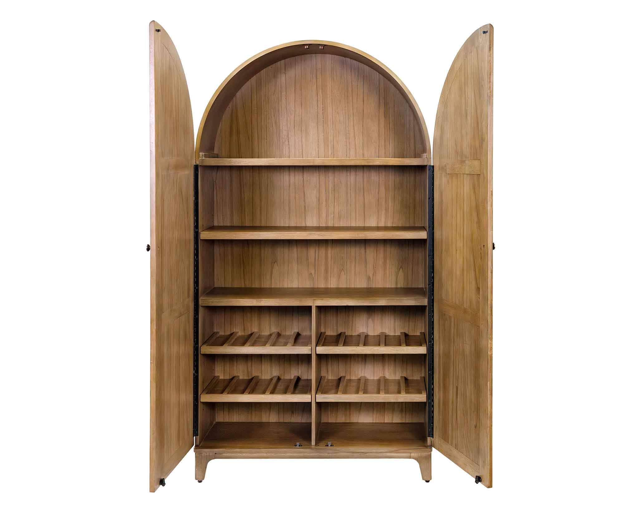 78″ H Arch Shaped Bar Cabinet – Martin Furniture