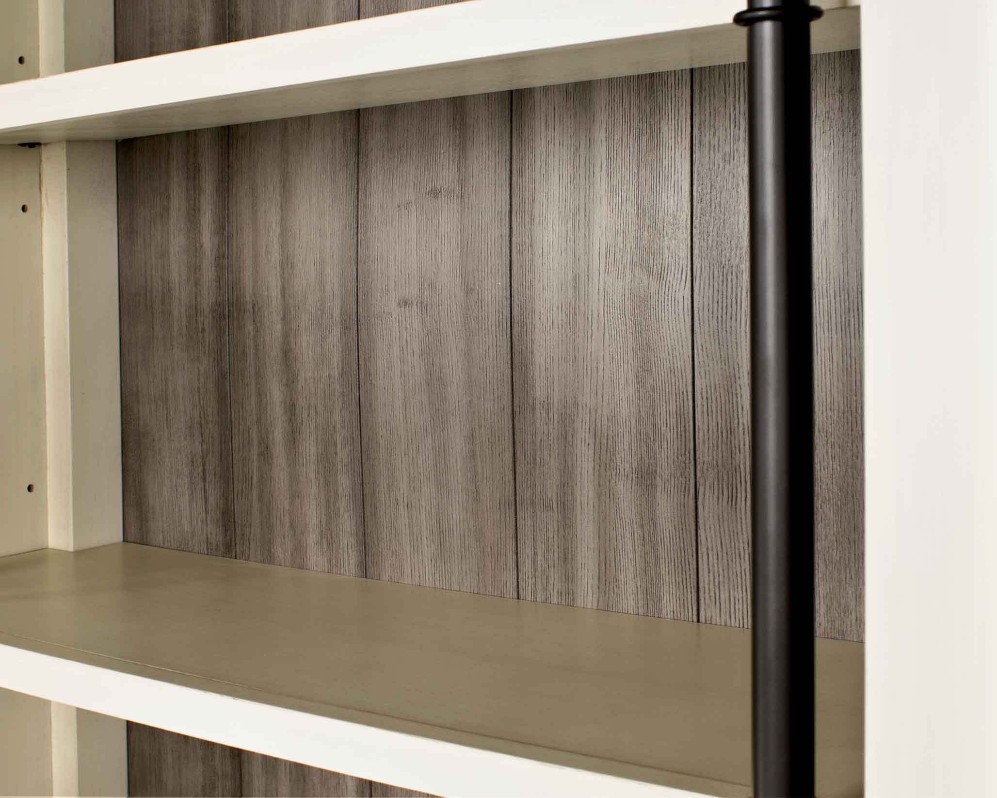 94″ H Three Bookcases with Ladder – Martin Furniture