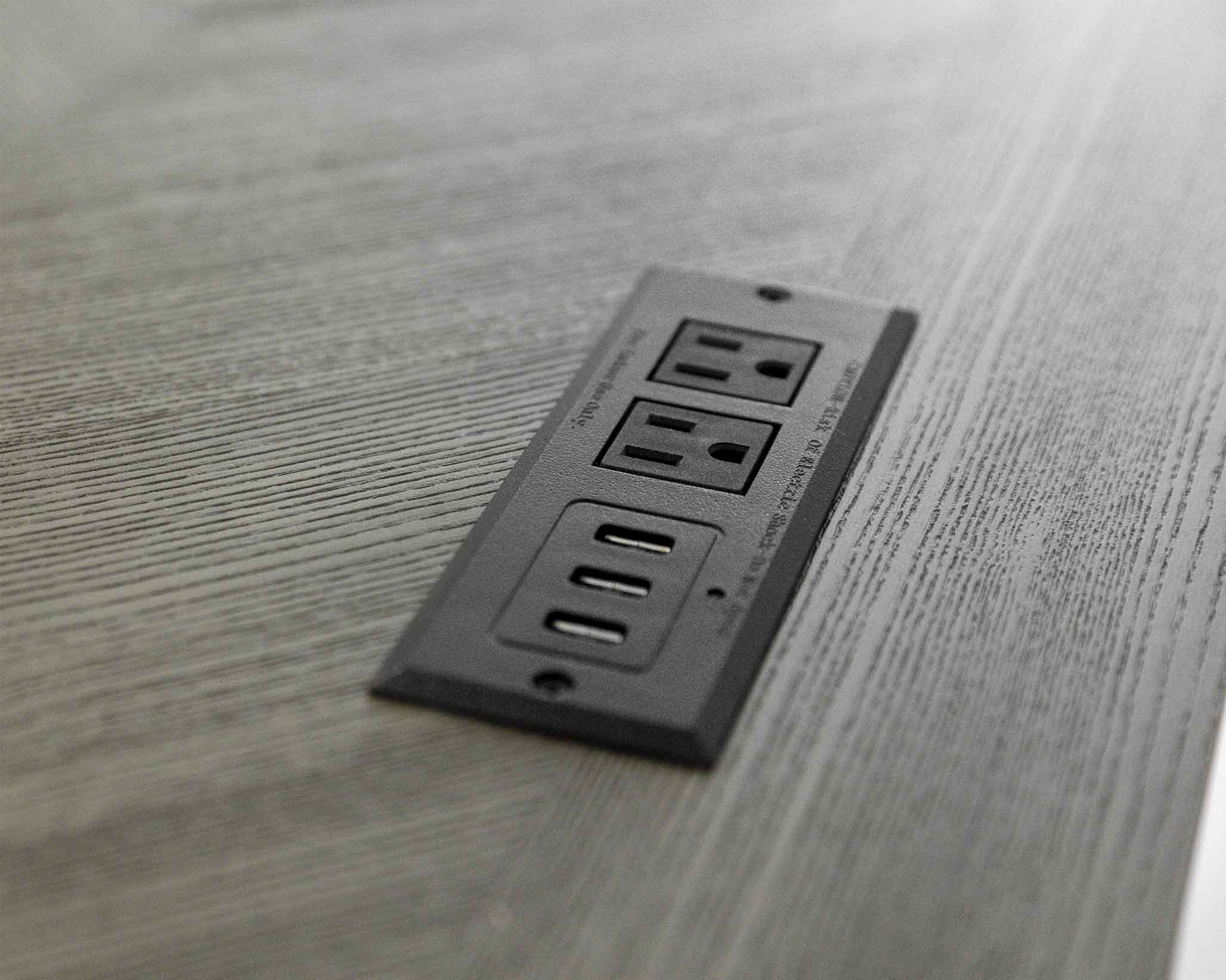 L-Shape Electric Sit/Stand Desk – Martin Furniture