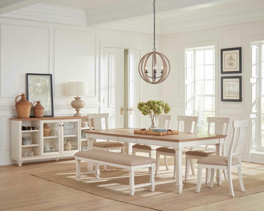 Rectangular Extension Dining Table – Martin Furniture
