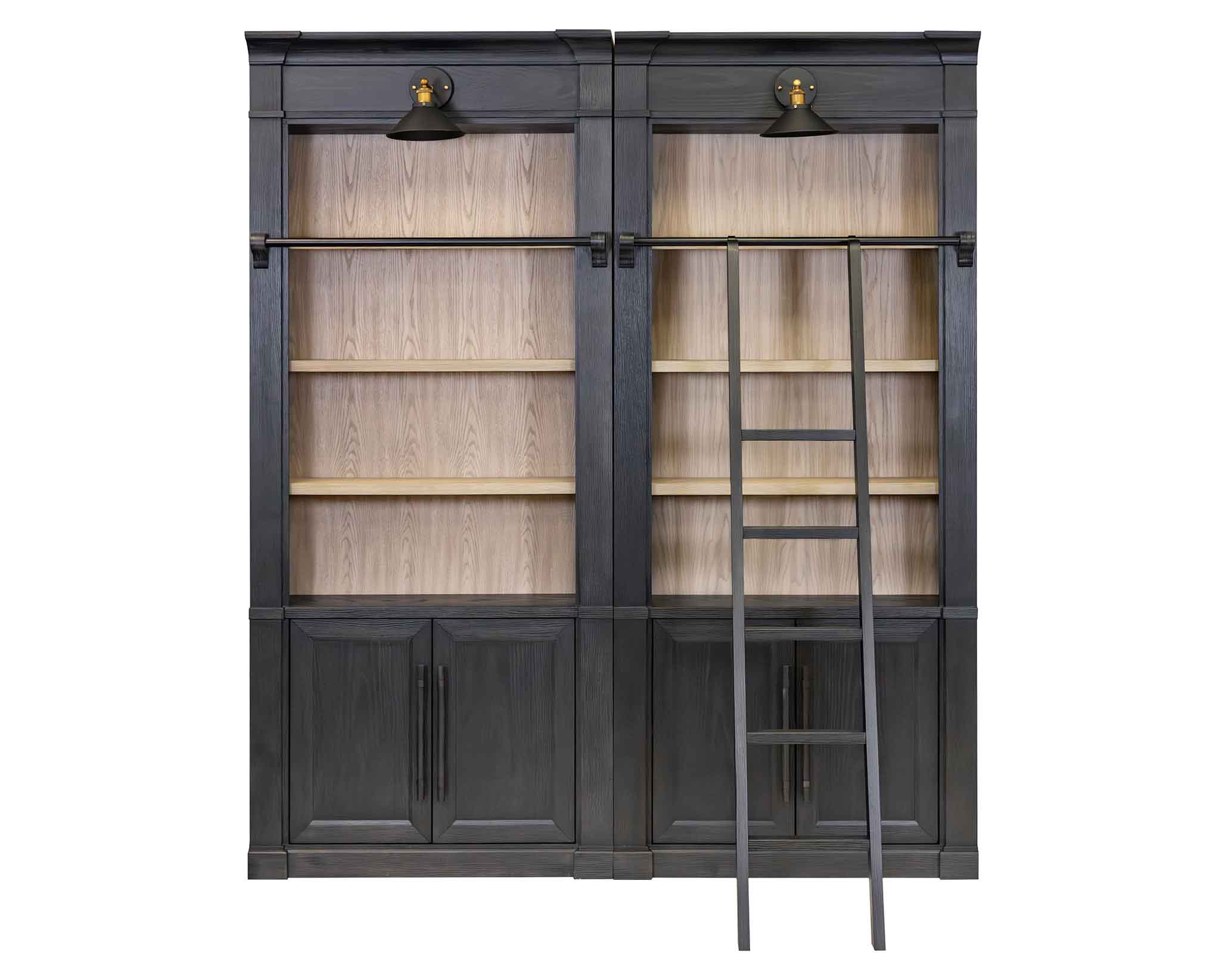 94″ H Two Tall Bookcases – Martin Furniture