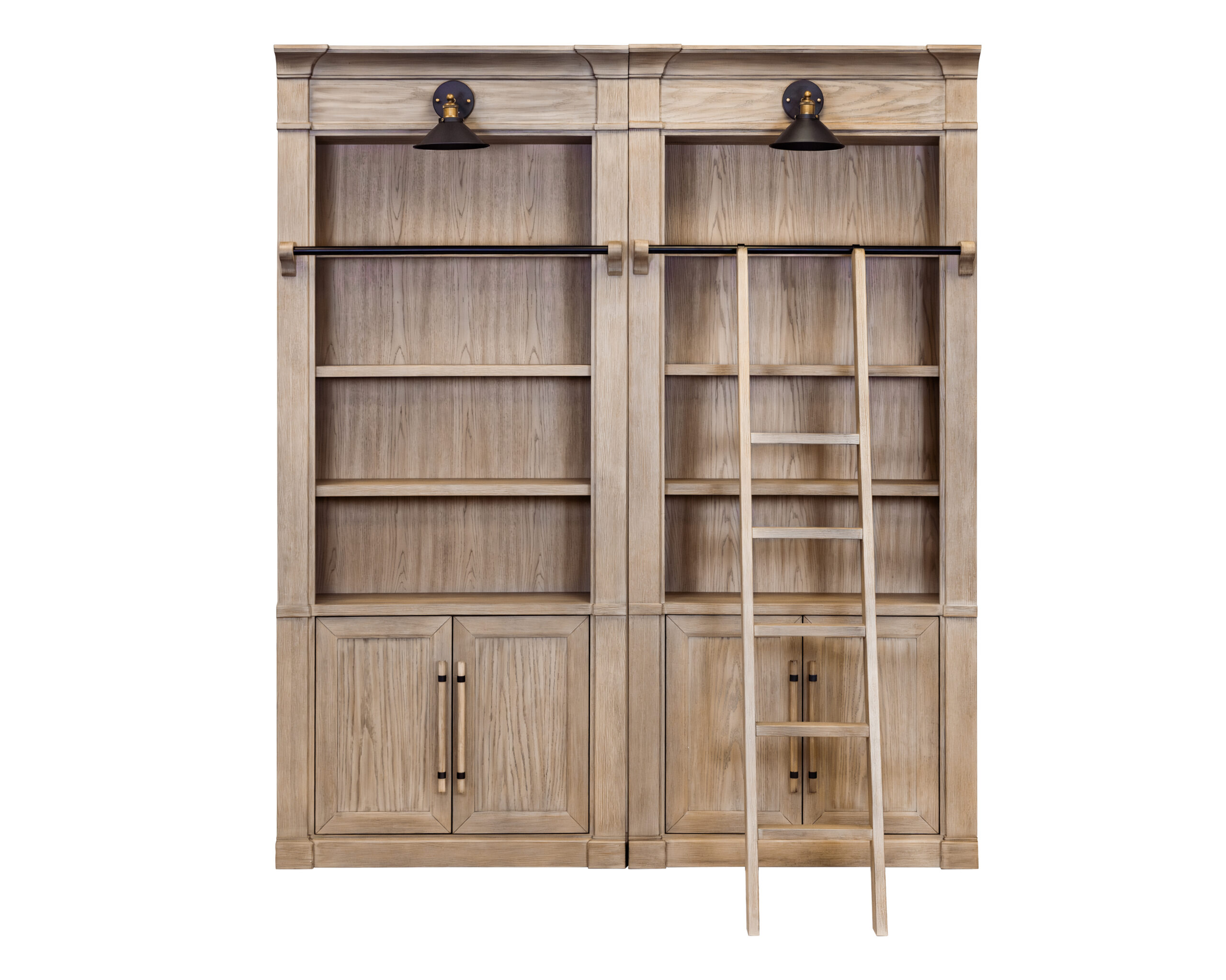 94″ H Two Tall Bookcases – Martin Furniture